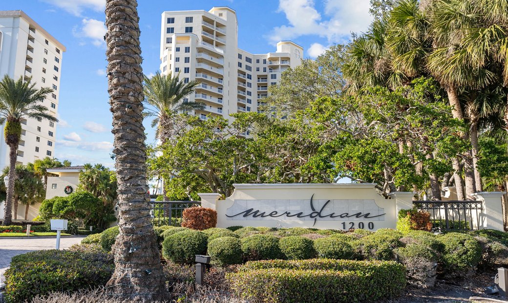 Waterfront Condo In The Meridian On Sand In Clearwater, Florida, United ...