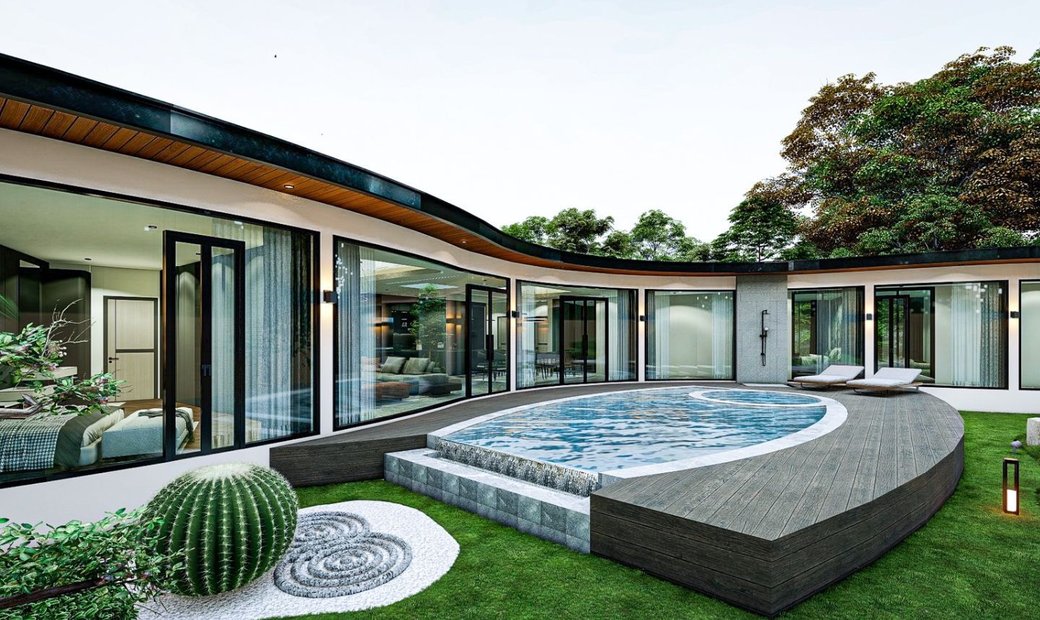 4 Bedroom Customizable Alisha Grand Villas With In Si Sunthon, Phuket ...