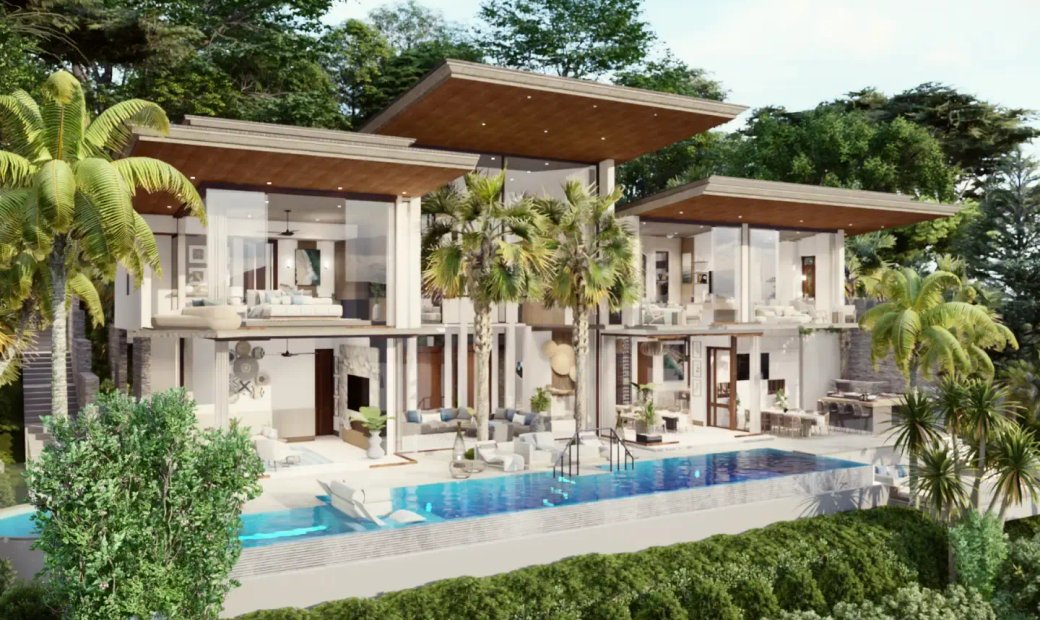 4 Bedroom Type C Sea View Pool Villa For Sale At In Mai Khao, Phuket ...