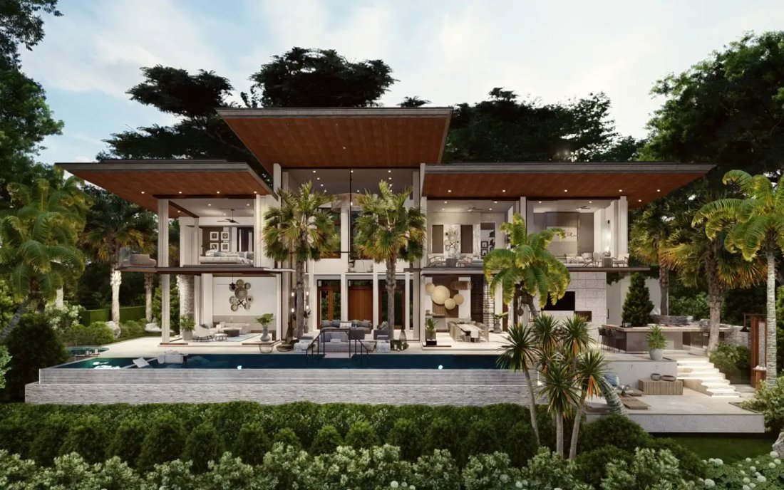4 Bedroom Type D Sea View Pool Villa For Sale At In Mai Khao, Phuket ...