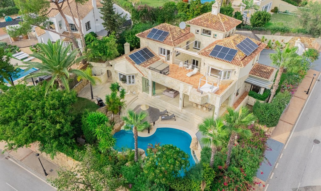 Unique Villa In Santa María Golf, Elviria In Marbella, Andalusia, Spain ...