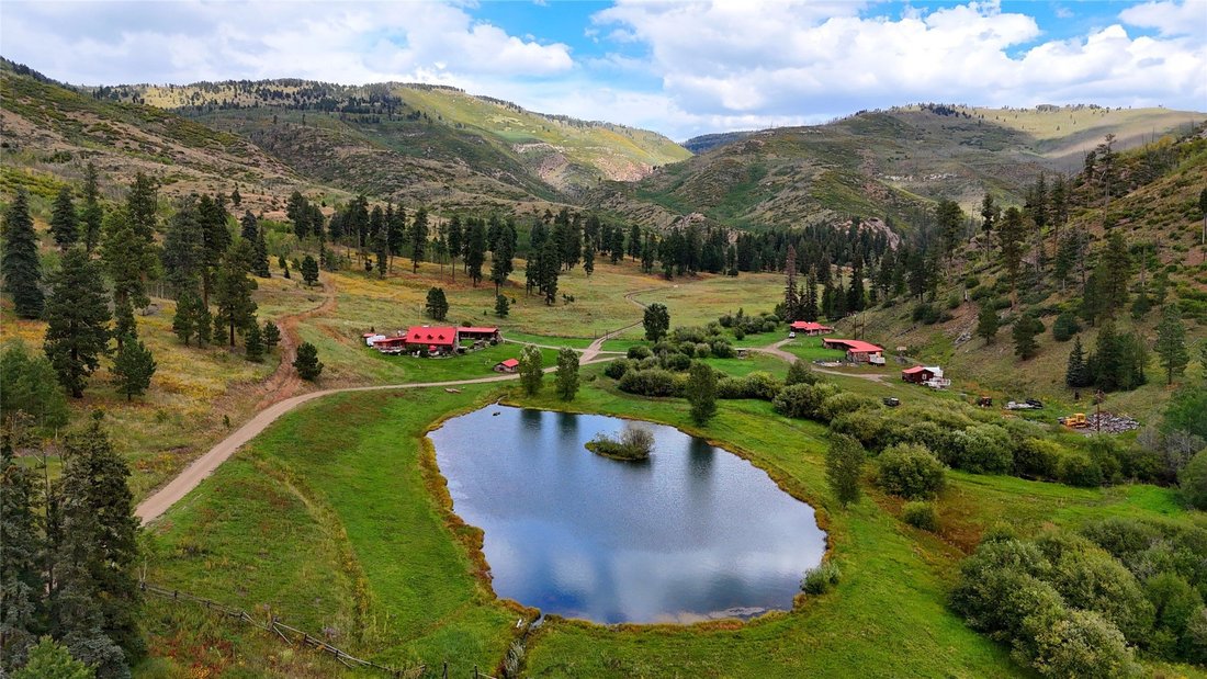 Stunning And Private "Cow Creek Ranch" In Pecos, New Mexico, United ...