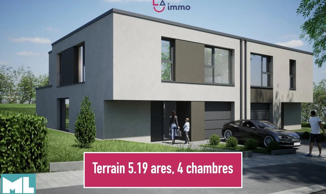 Semi Detached House In Filsdorf In Dalheim, Remich, Luxembourg For Sale ...