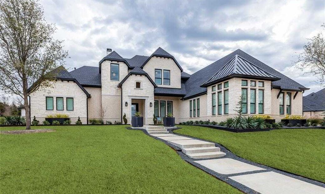 Stunning Austin Stone Home In Providence Estates In Heath, Texas ...