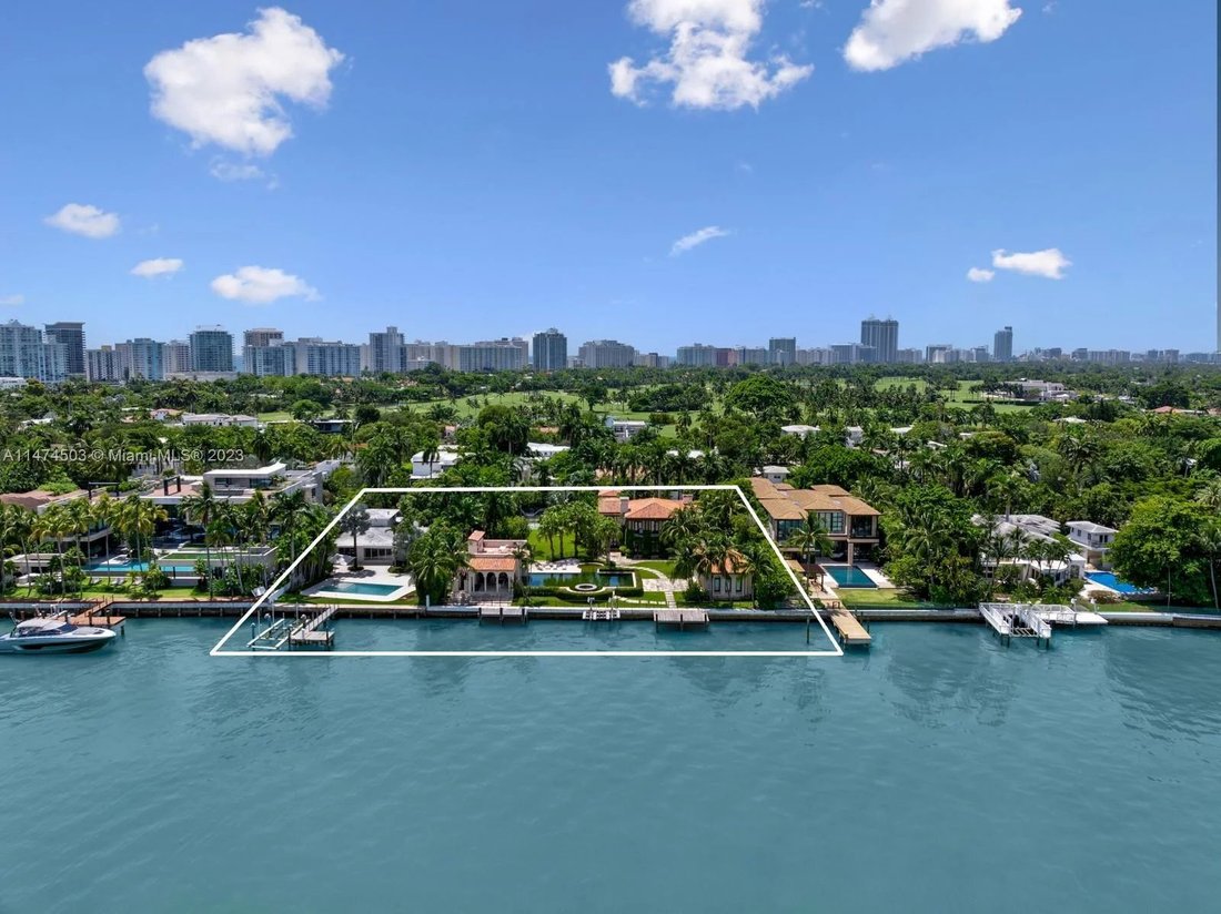 Rare Opportunity On North Bay Road | In Miami Beach, Florida, United ...