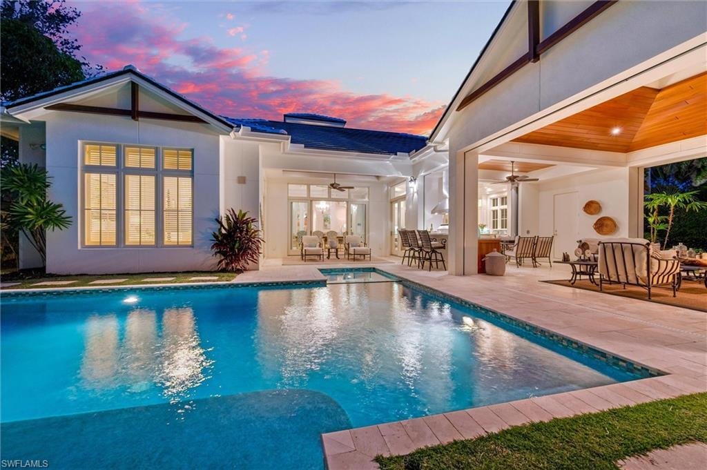 Picture Perfect Single Story Home In The In Naples, Florida, United ...