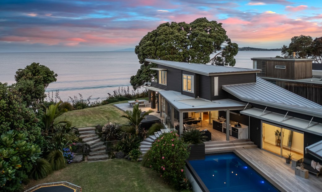 Beachfront Living Redefined In Red Beach, Auckland, New Zealand For ...