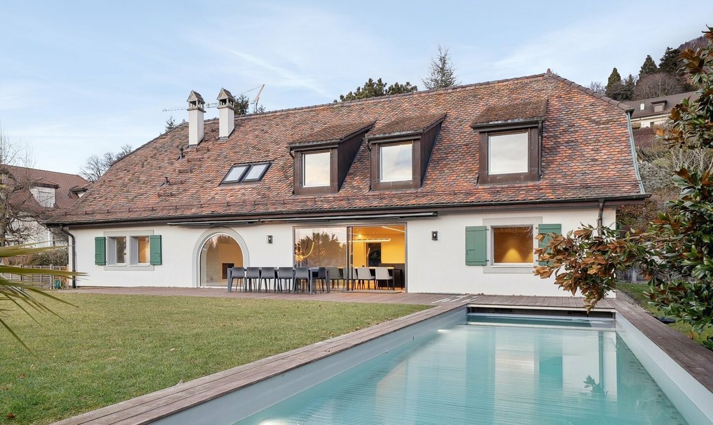 Superb Architect Designed House In Blonay Saint Légier, Vaud ...