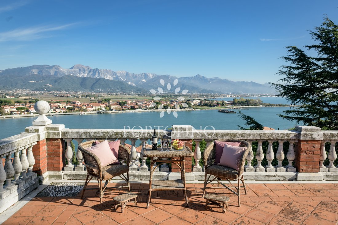 Villa Dell’angelo Between Liguria And In Bocca Di Magra, Liguria, Italy ...