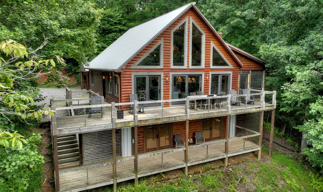 Toccoa River Chalet In Blue Ridge, Georgia, United States For Sale ...