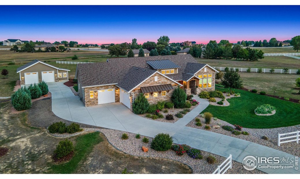 Custom Ranch Home On 3.7 Acres In Pierce, Colorado, United States For ...