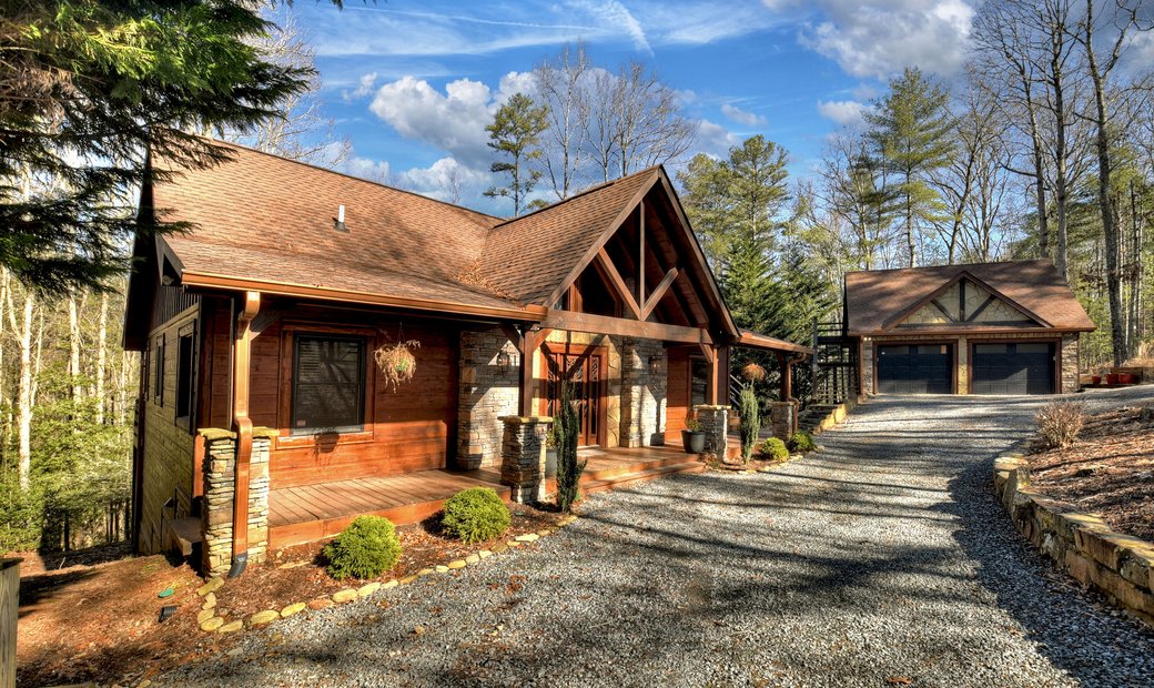 Uniquely Crafted Rustic Compound With In Blue Ridge, Georgia, United ...