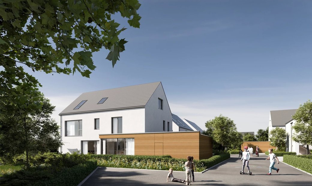 Lotissement "Emil Marx" In Weiler La Tour, Luxembourg District ...