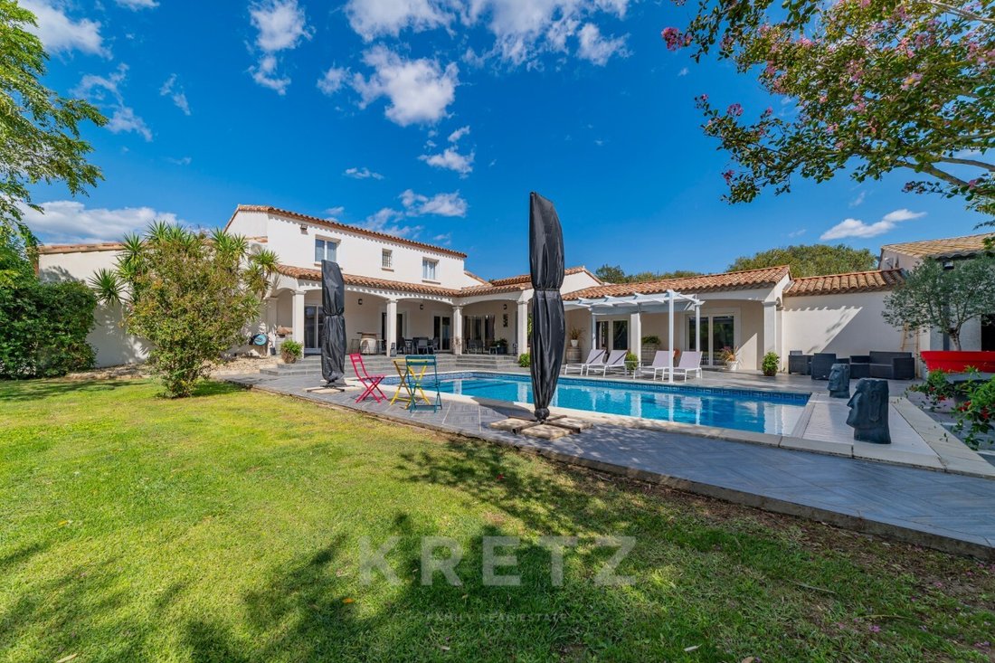 Exceptional Property With Contemporary Villa In Montpellier, Occitanie ...