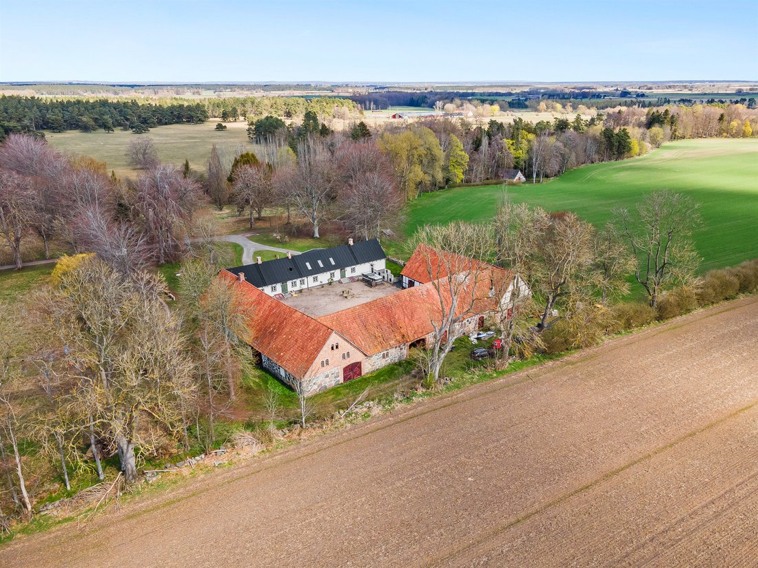 Rural Scania Farm Anno 1842 In Everöd, Skåne County, Sweden For Sale ...