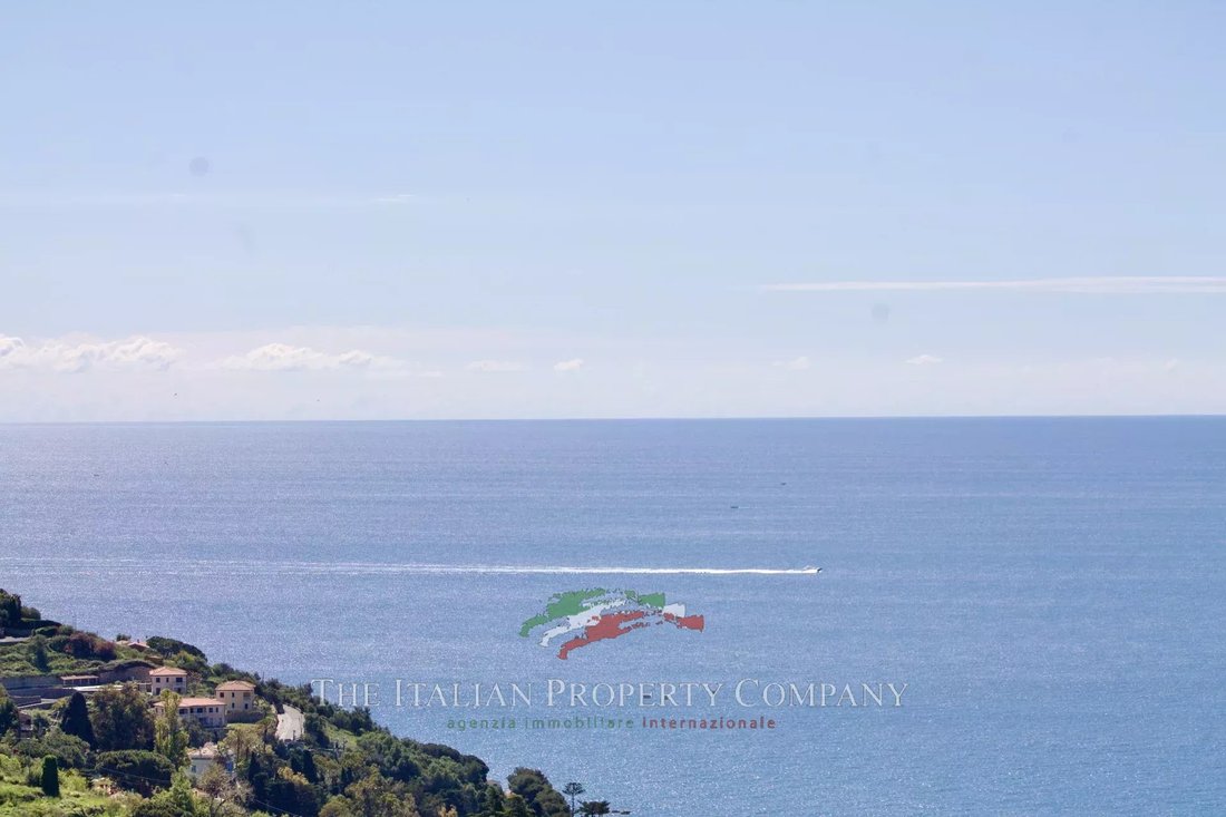 Building Plot With Panoramic View For Sale In In Ospedaletti, Liguria ...