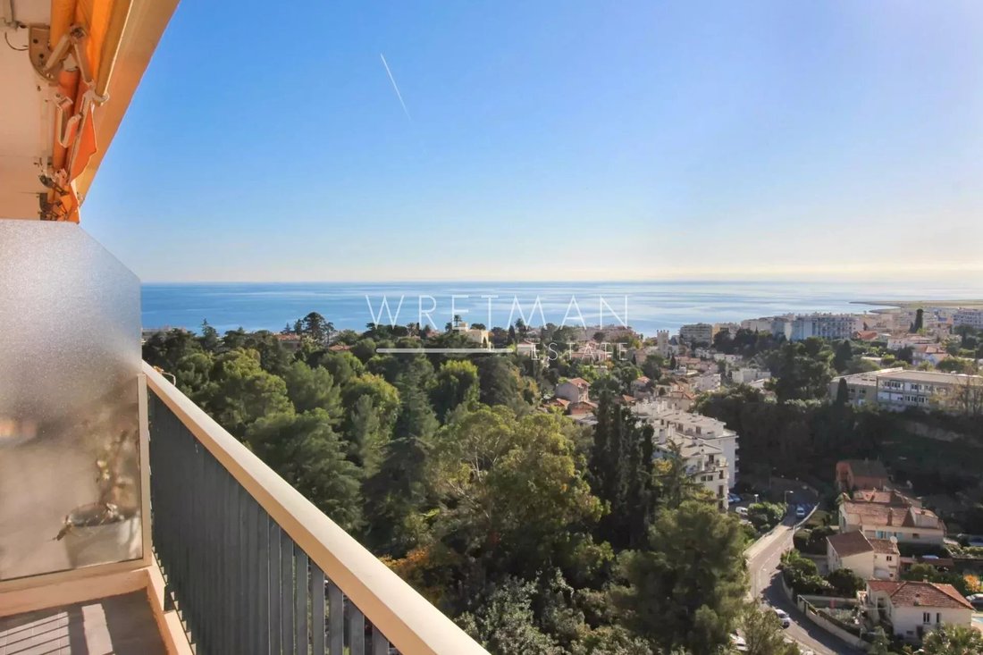 7th Floor Apartment With Panoramic In Nice, Provence Alpes Côte D'azur ...