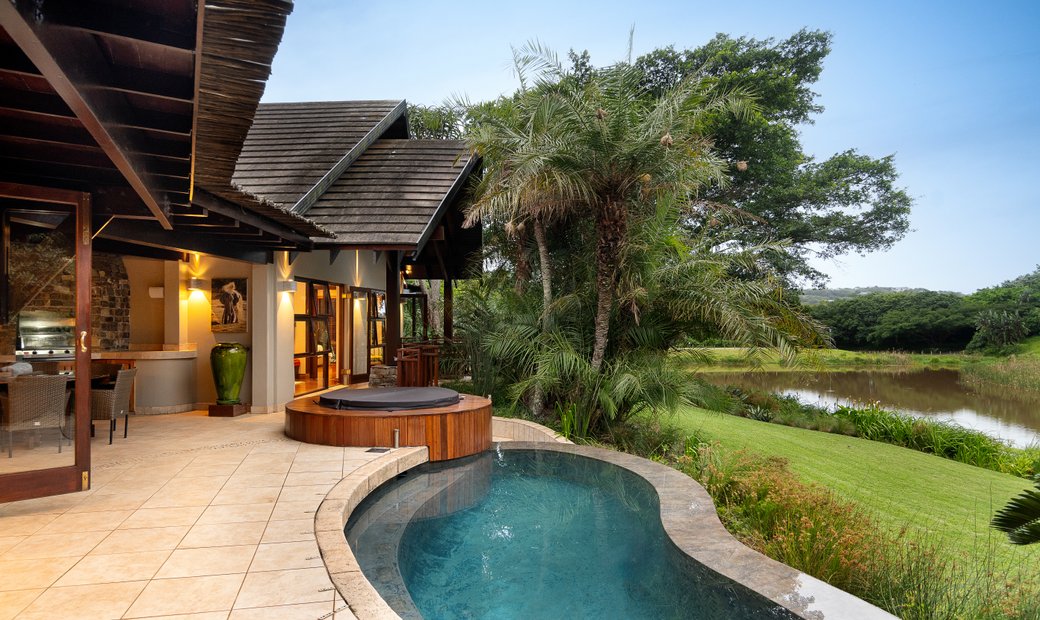 One Of A Kind African Lodge Style Home On Simbithi Eco In Ballito ...