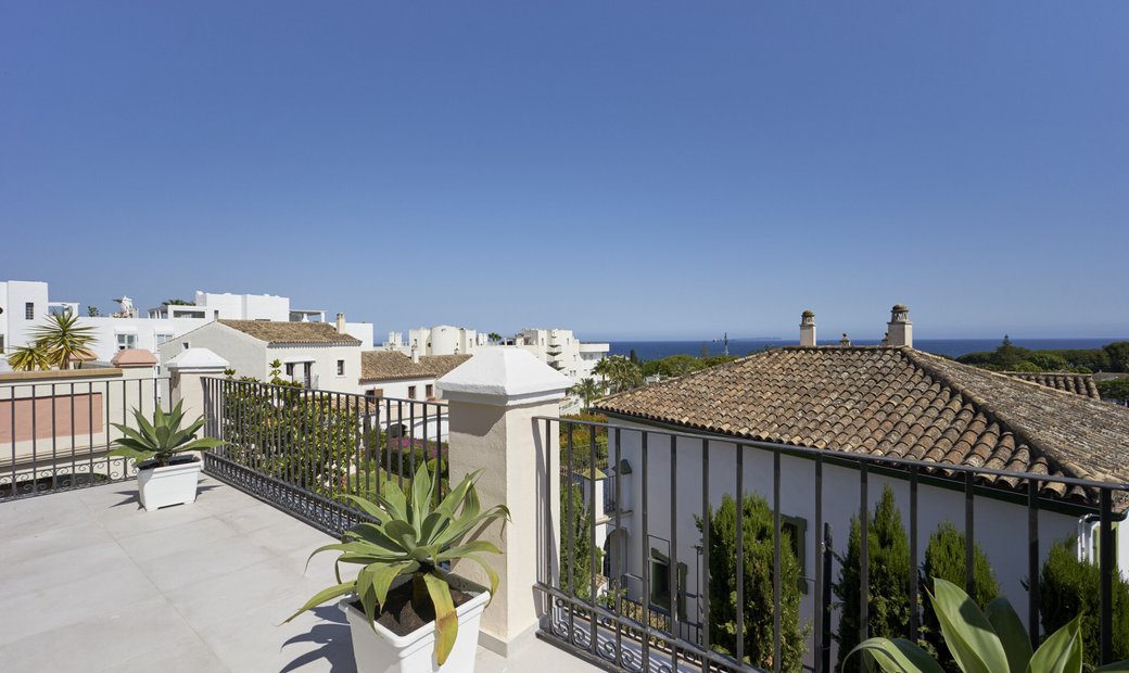 Charming Semi Detached Residence With Beautiful In Marbella, Andalusia ...