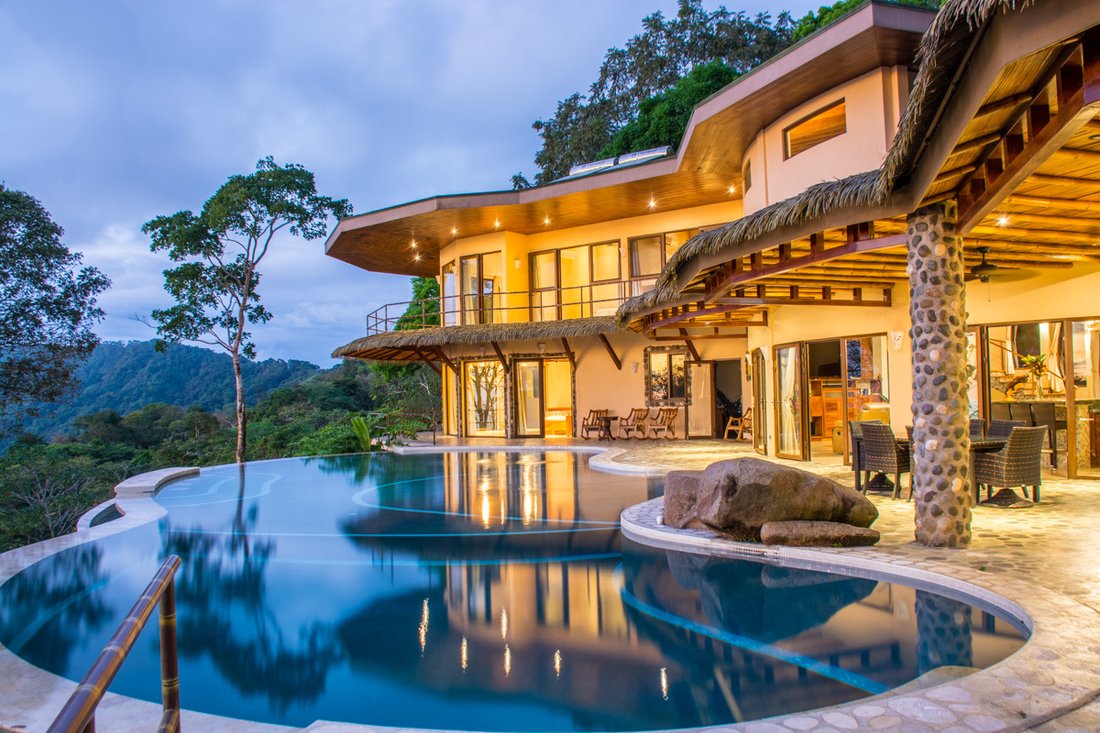 The Monkey Ranch: An Exquisite Oceanview & Waterfalls In Osa, Costa ...