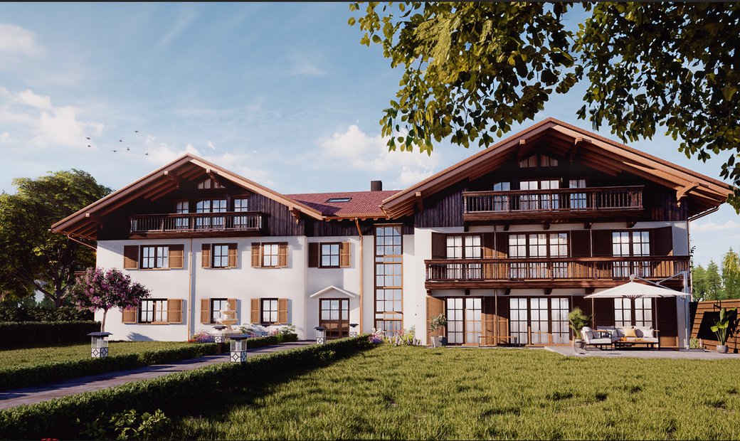New Build Apartment With Upscale Flair In Bad Wiessee, Bavaria, Germany ...
