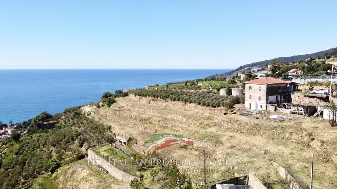 Building Plot With Panoramic View For Sale In In Ospedaletti, Liguria ...