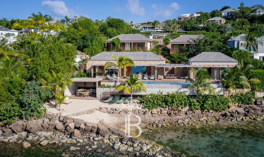Exceptional Waterfront Villa In Marigot In Marigot, Saint Barthélemy ...