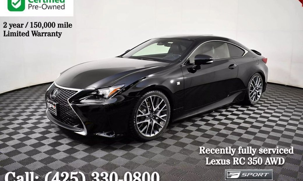 2018 Lexus Rc In Lynnwood, Wa, United States For Sale (15194062)