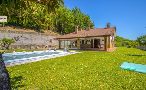 Luxury houses with pool for sale in Akartegi, Basque Country, Spain ...