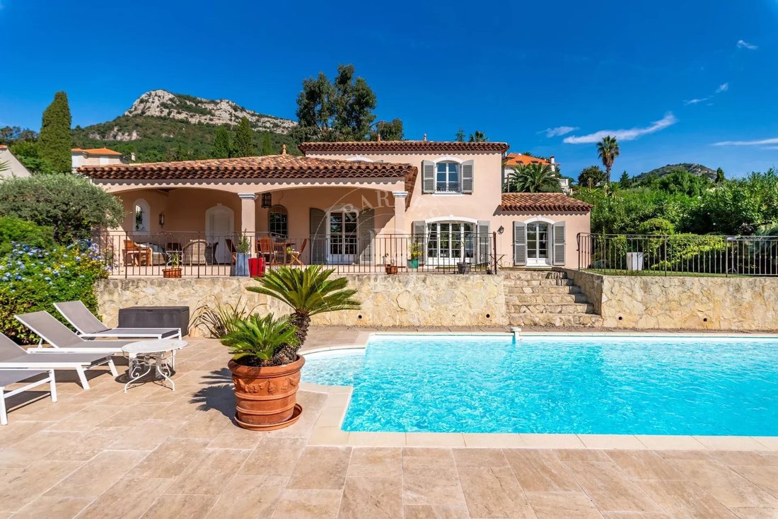 Vence Villa With Sea Views And In Vence, Provence Alpes Côte D'azur ...