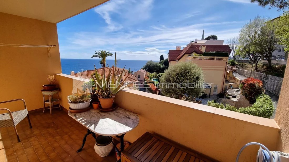 4 Rooms Sea View In Cap D'ail In Cap D'ail, Provence Alpes Côte D'azur ...