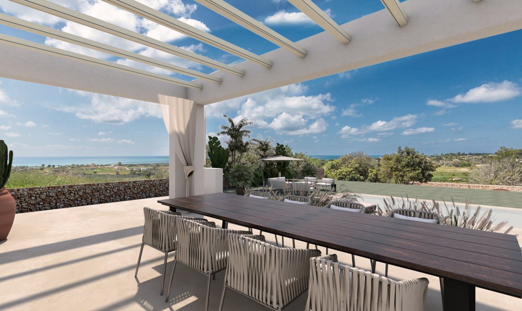 Prestigious Sea View Villa With Pool, On The Hill In Salve, Apulia ...