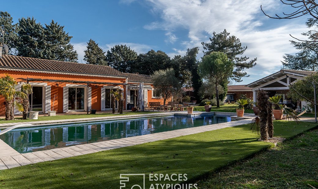Single Storey Provencal Villa In Romans Sur Isère, Auvergne Rhône Alpes ...