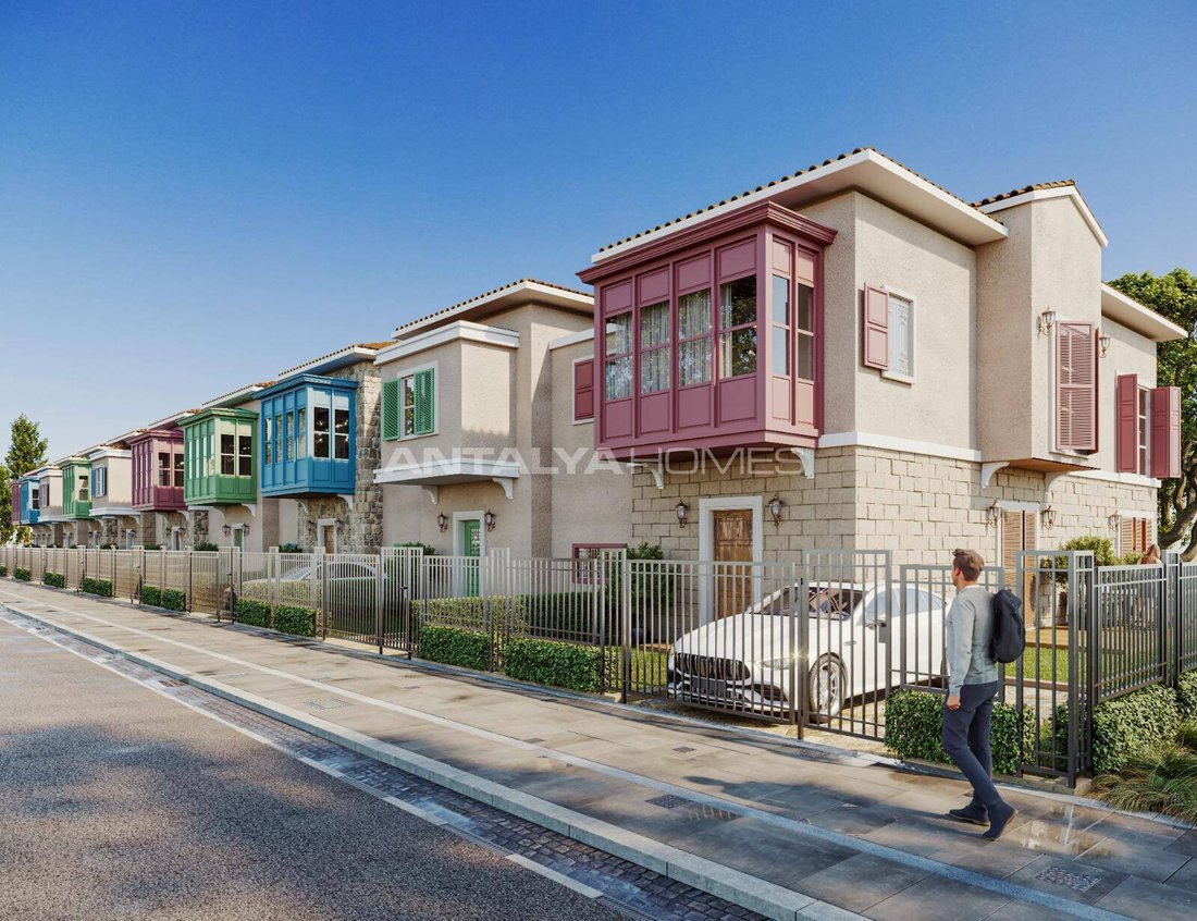 Houses With Pools And Spacious Terraces In Antalya In Döşemealtı ...