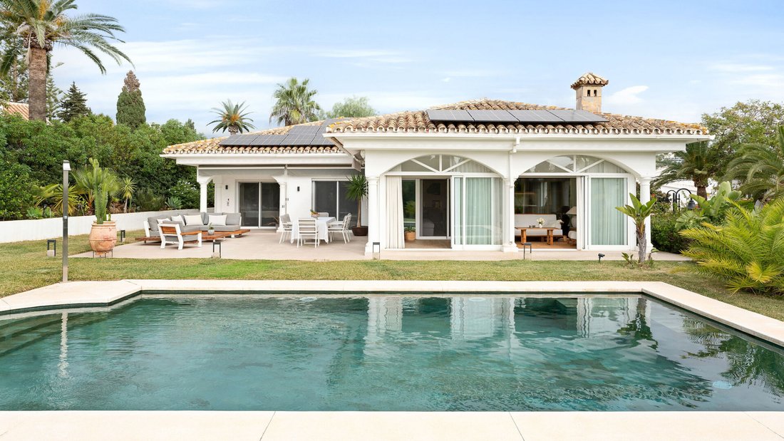 Modern Villa With Traditional Spanish In Elviria Cabopino, Marbella ...