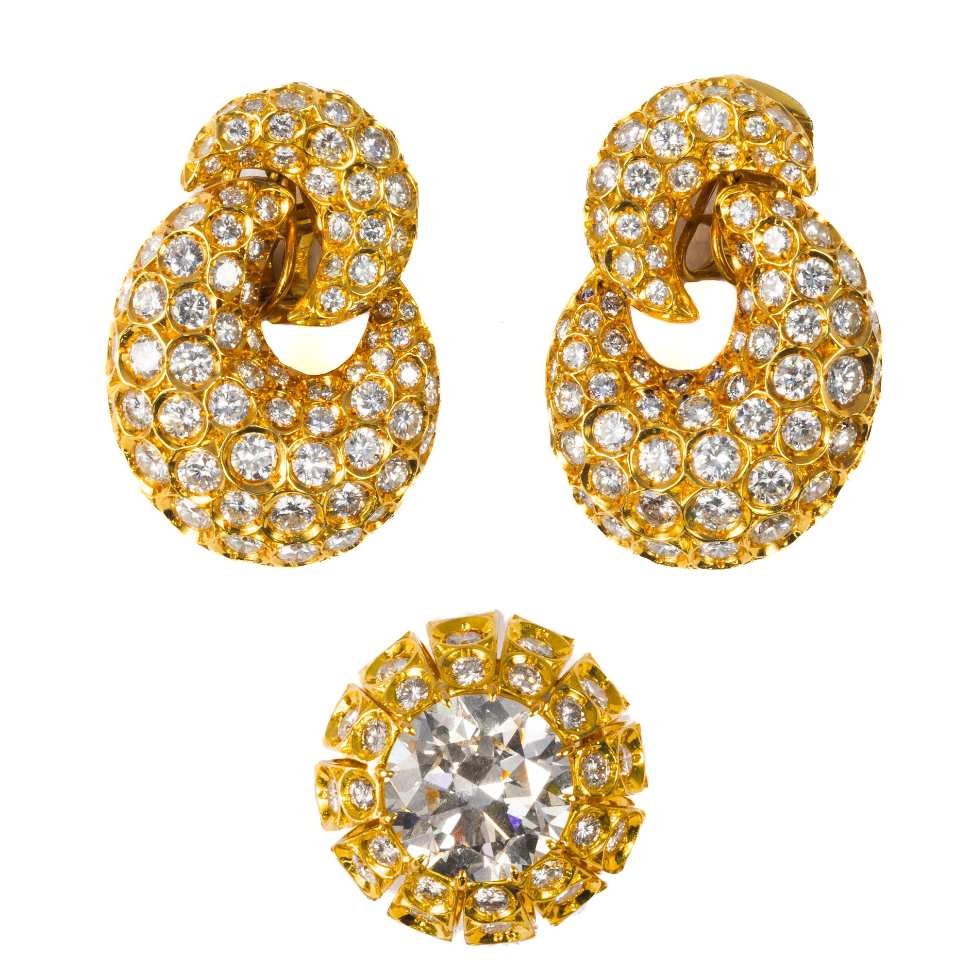 Harry Winston 10.59 Carat Diamond Ring & In New York, New York, United ...