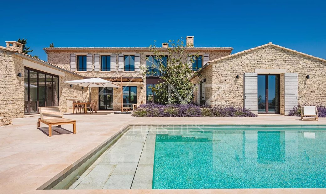 Luxury Contemporary Home In Gordes, Provence Alpes Côte D'azur, France ...