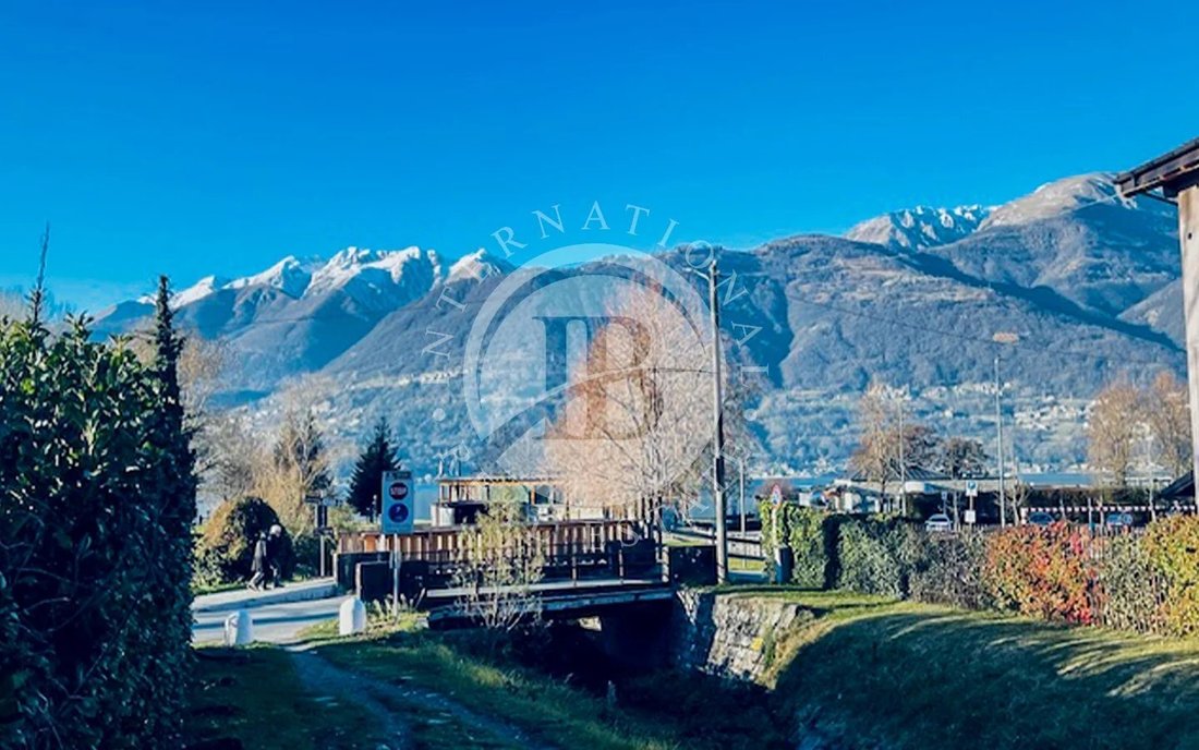 Villa Under Construction On Lake Como, In Colico Piano, Lombardy, Italy ...