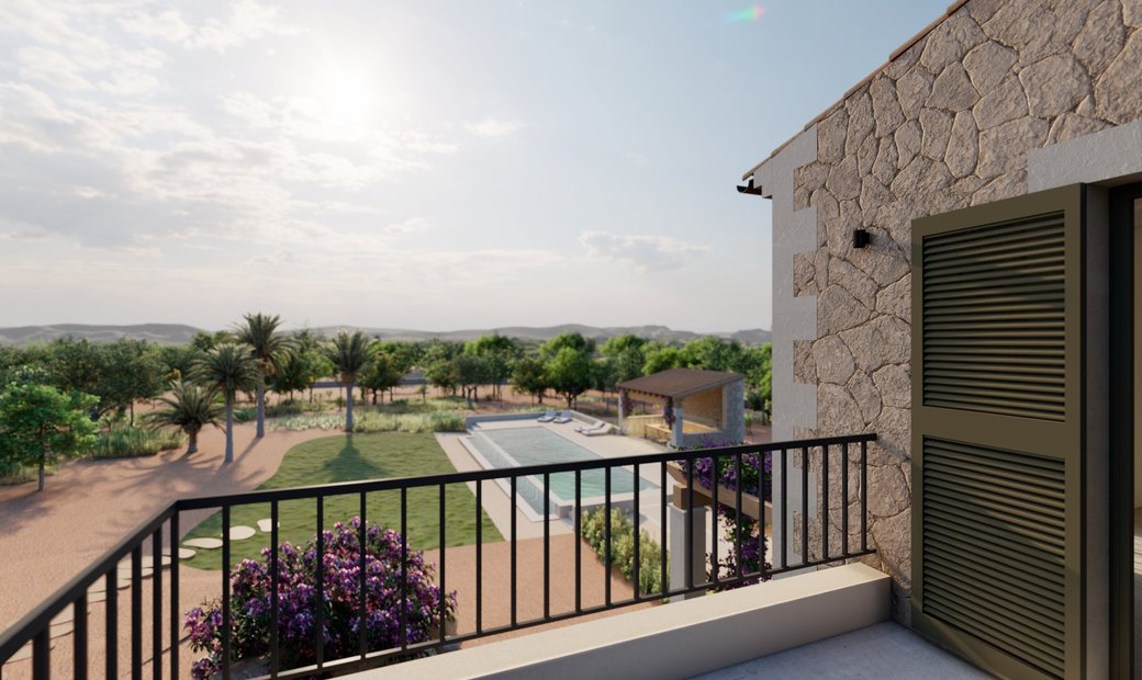 Exclusive Modern Finca With Tramuntana In Campos, Balearic Islands ...