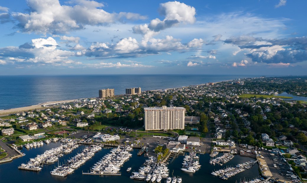 Prestigious Channel Club Towers In Monmouth Beach, New Jersey, United ...