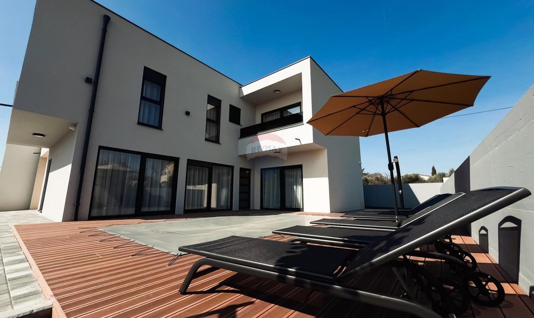 Istria, Pomer New House With Swimming In Medulin, Istria County ...