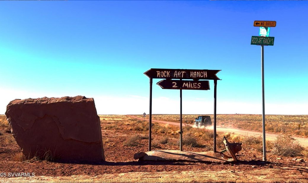 000 Bell Cow Aka Rock Art Ranch Road In Winslow, Arizona, United States ...