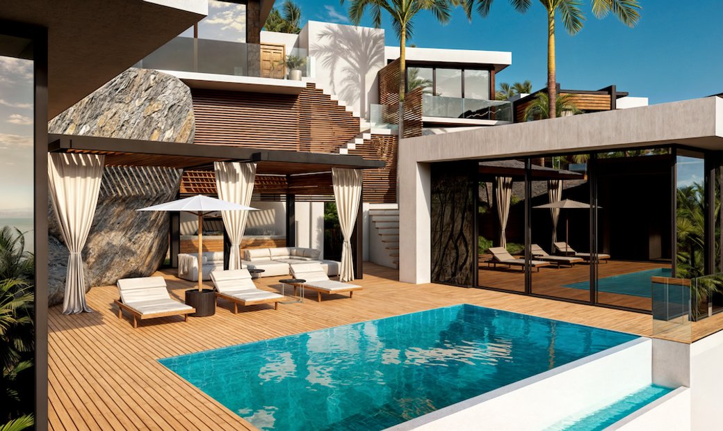 Luxury 2 Br Villa With Infinity Pool & In Ko Pha Ngan, Surat Thani ...