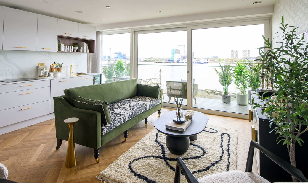 Luxury Riverside Living In South East London In London, England, United ...