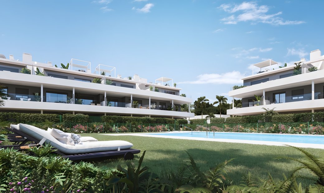 New Development Modern Seaside Apartment In In Estepona, Andalusia ...