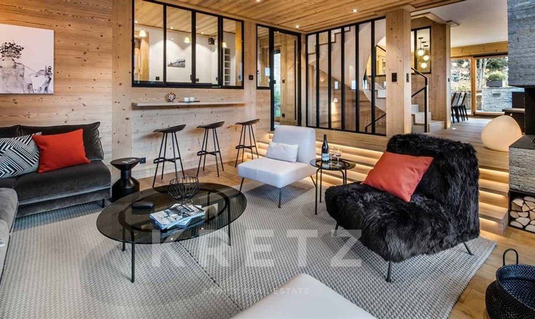 Meribel. Morel. Luxury Ski In/Ski Out Chalet In Meribel Les Allues ...