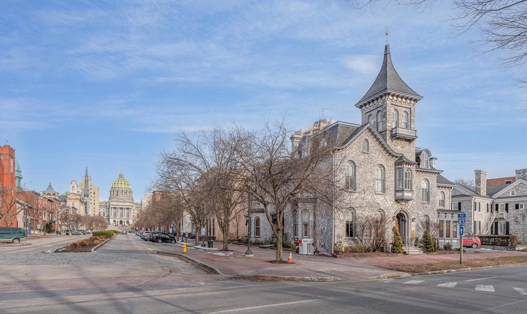 The J. Donald Cameron Mansion In Harrisburg, Pennsylvania, United ...