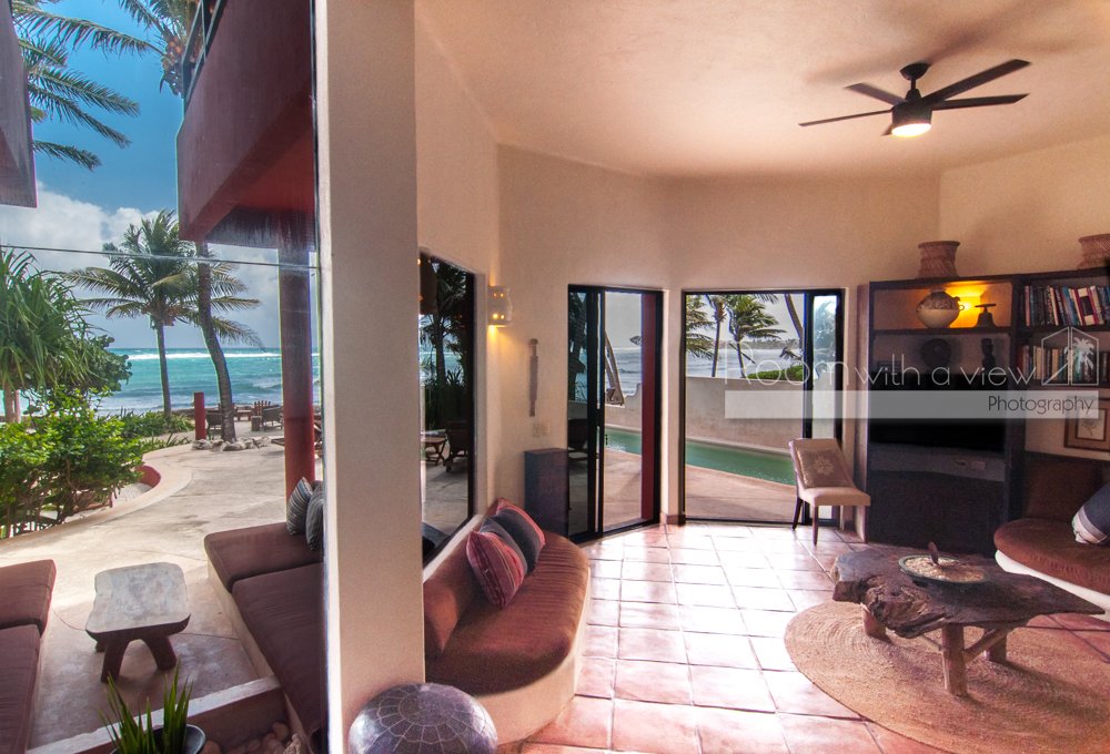 Luxurious Beachfront Villa In Jade Bay In Akumal, Quintana Roo, Mexico ...