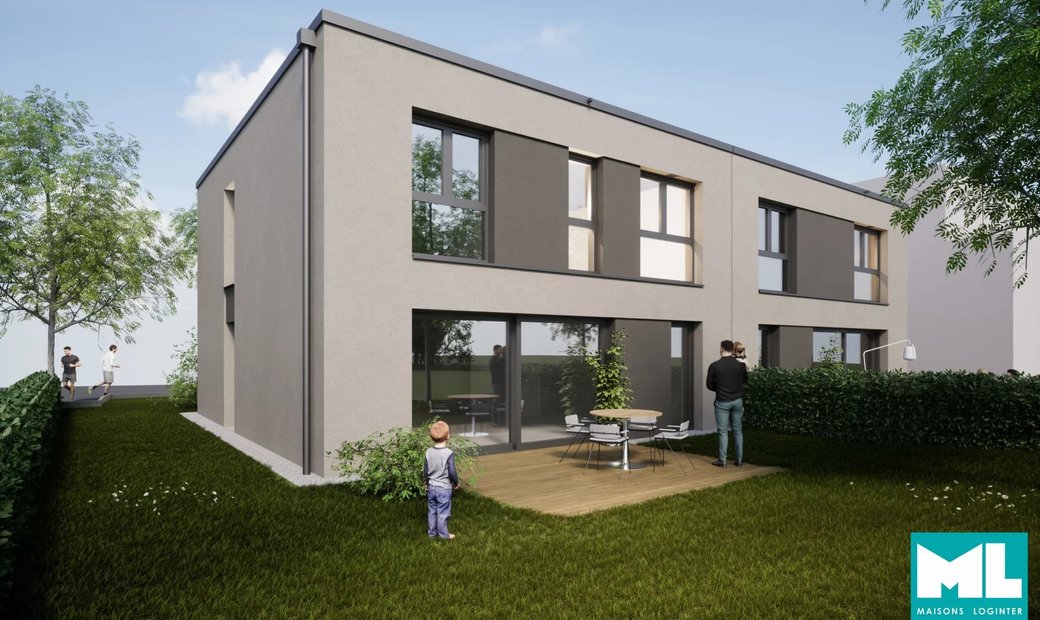 3 Bedroom Semi Detached House Lot 04 In Filsdorf In Dalheim, Remich ...
