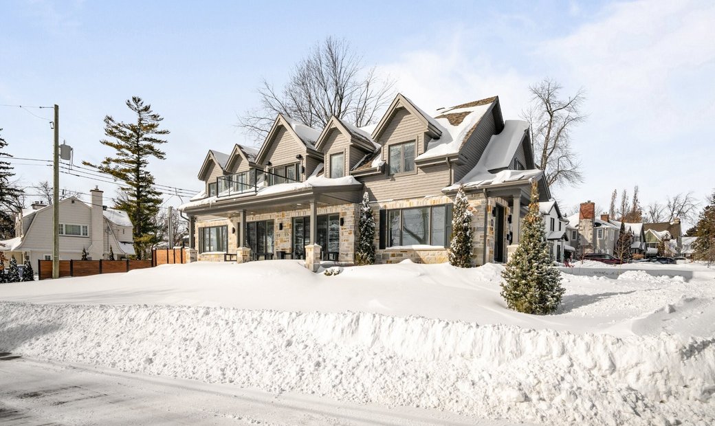 Newly Built Home In A Prestigious Gated In Beaconsfield, Quebec, Canada ...